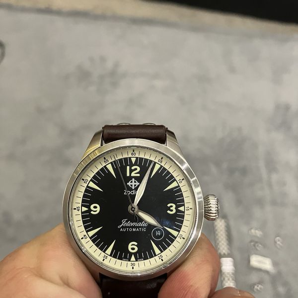 Zodiac Jet O Matic Piolet Watch | WatchCharts Marketplace