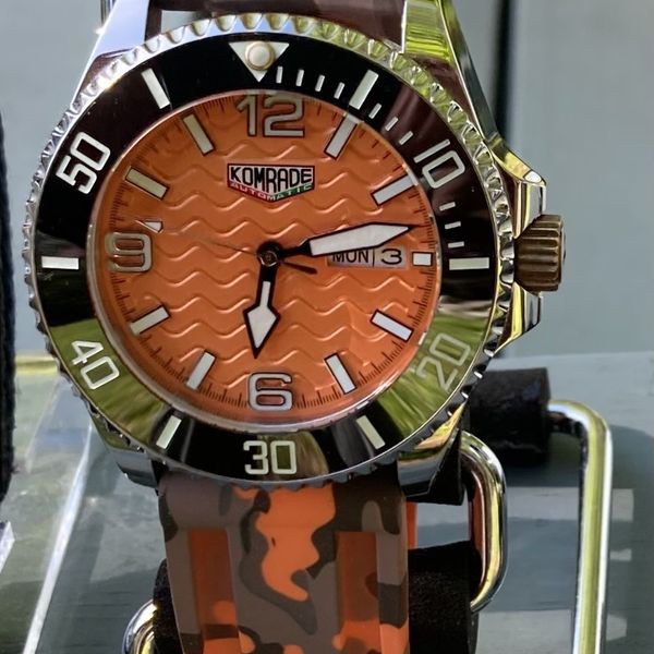 [$125 USD] Summer Orange Wave > Komrade Urban Diver MK2 | WatchCharts ...