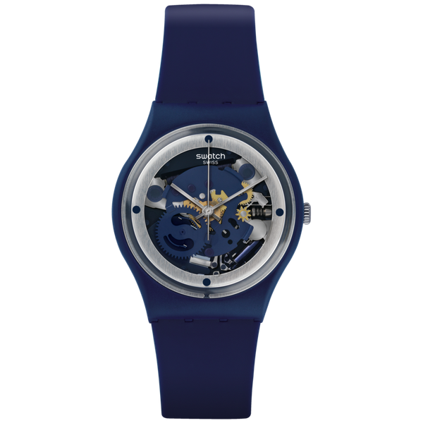 Swatch Squelette Blue (GN245) Market Price | WatchCharts