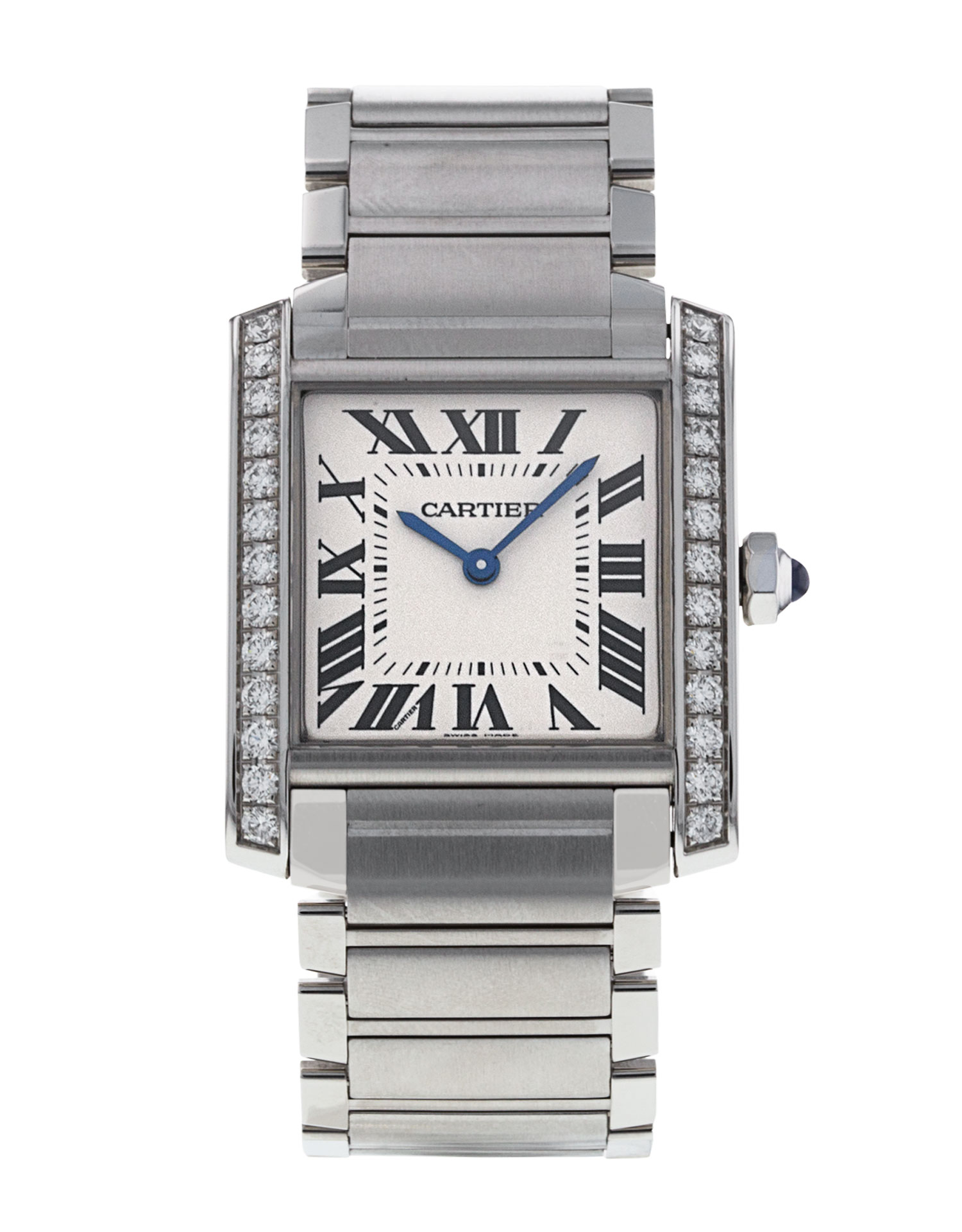 Cartier Tank Francaise Medium (W4TA0009) Market Price | WatchCharts