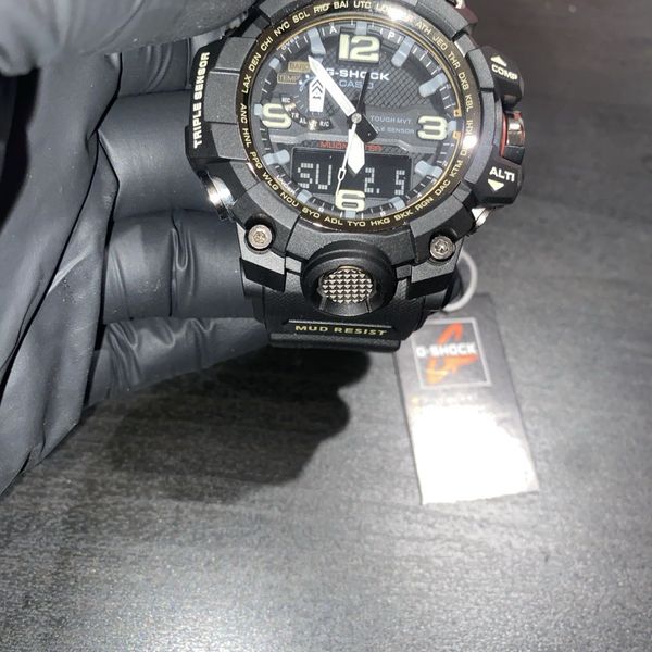 Casio G-SHOCK GWG-1000-1AJF MUDMASTER W/Box MASTER OF G Tough Solar Men's Watch | WatchCharts ...