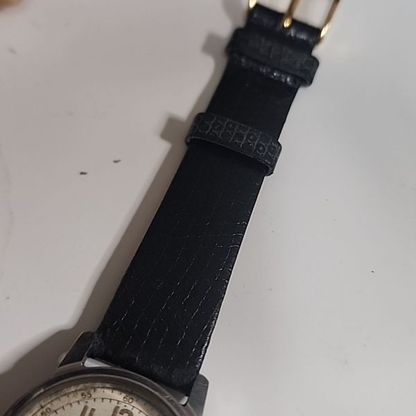 1940'S ELGIN MILITARY STYLE mens WATCH 539 NICE PATINA DIAL VINTAGE ...