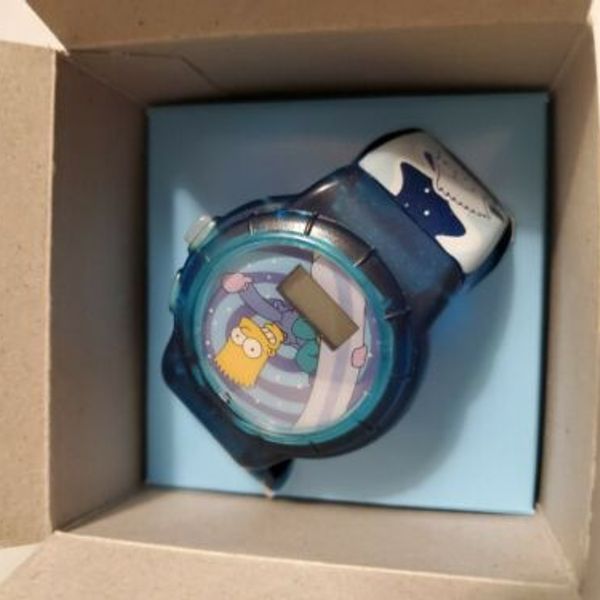 New Bart Simpson Talking Watch, Bart Simpson Cool Your Jets Man Talking ...