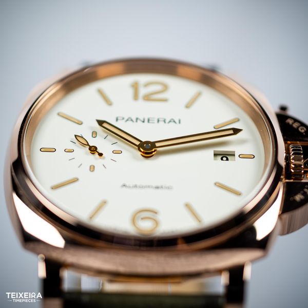 [WTS] - Panerai Luminor Due Rose Gold PAM01042 Complete Set ...