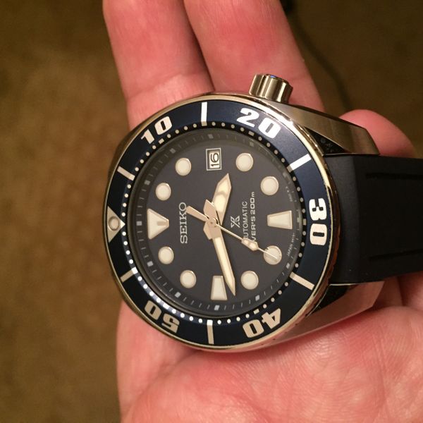 FS: LNIB Seiko Sumo Blumo SBDC033 on Navy Crafter Blue | WatchCharts ...