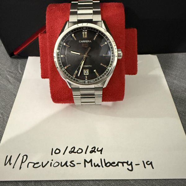 [WTS] Tag Heuer Carerra Date 2024 | WatchCharts Marketplace