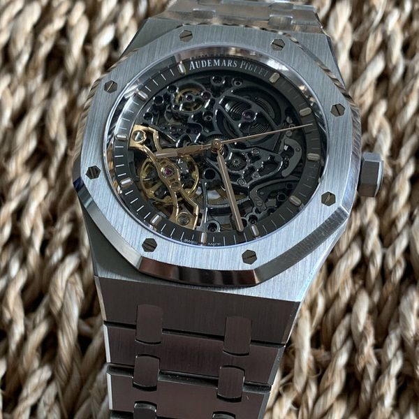 Audemars Piguet Skeleton 15407ST - Unpolished, Mint Complete ...