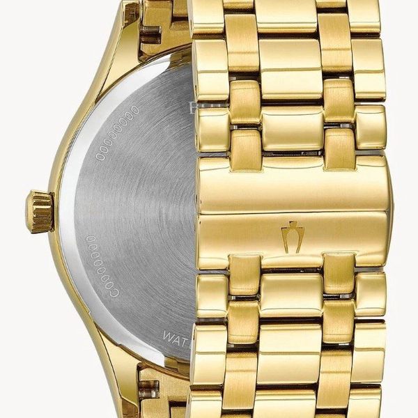 Bulova Men's Classic Calendar Quartz Gold Stainless Steel 40mm 97D108 ...