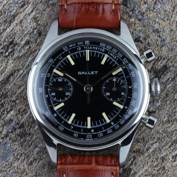FSOT: 1960s Gallet MultiChron 45 | WatchCharts Marketplace