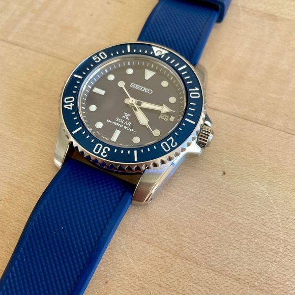Seiko Prospex SNE585 Solar Blue Dial Stainless Steel Menâ s Watch ...