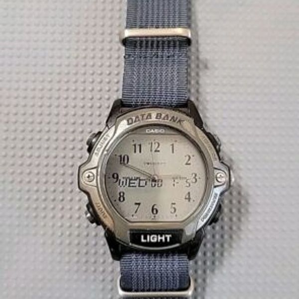 Men's Casio ABX-23 Japan Chrono World Time Twincept Data Bank Ana-Dig ...