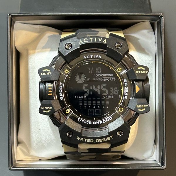 Activa Armour X Invicta Men's Digital Watch 50mm Camo ***Brand NEW in ...