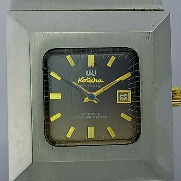 RARE VINTAGE KOTANA 21 JEWELS AUTOMATIC DATED WATCH | WatchCharts ...