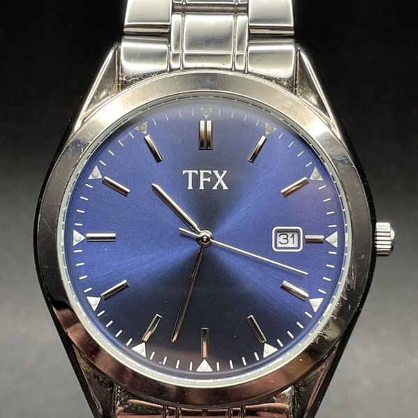 TFX by Bulova Stainless Steel Men's Dress Watch - Blue Dial - New ...