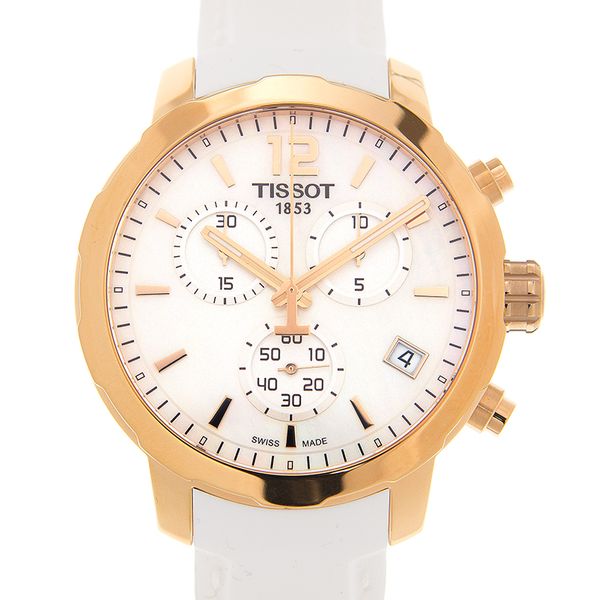 Tissot TISSOT Watch T-Sports Quick Star T095.417.37.117.00 White Rubber ...