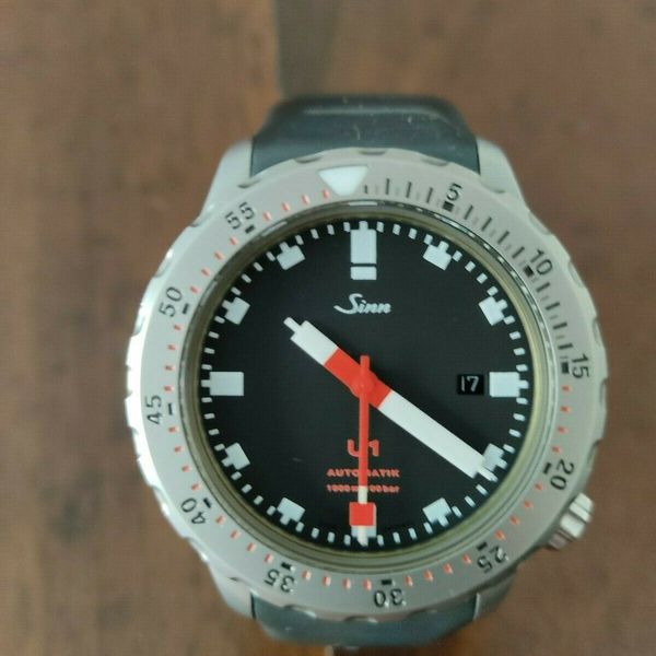 Sinn U1 Automatic Diving Watch - ThyssenKrupp German submarine steel ...