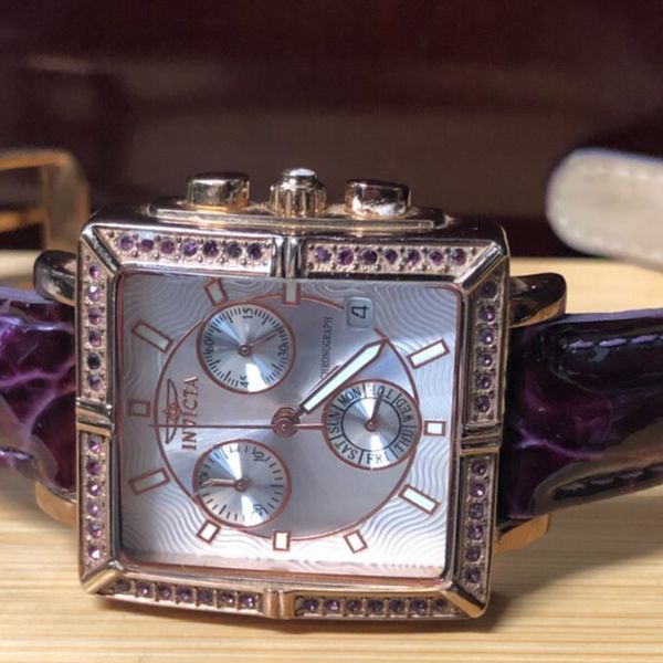 Invicta Wildflower Model 10336 Tritnite Chronograph Women's Watch NEEDS ...