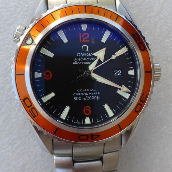 FS: Omega Seamaster Planet Ocean 45mm Orange Bezel | WatchCharts ...
