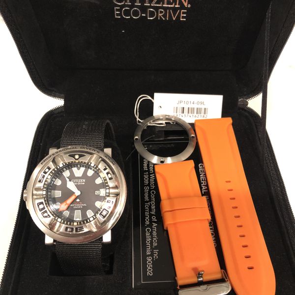 Citizen Zilla Promaster box, papers and 4 straps | WatchCharts Marketplace