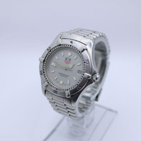 Tag Heuer 2000 series Mid Size Mens Watch Ref WE1211-R In Great Condition | WatchCharts Marketplace