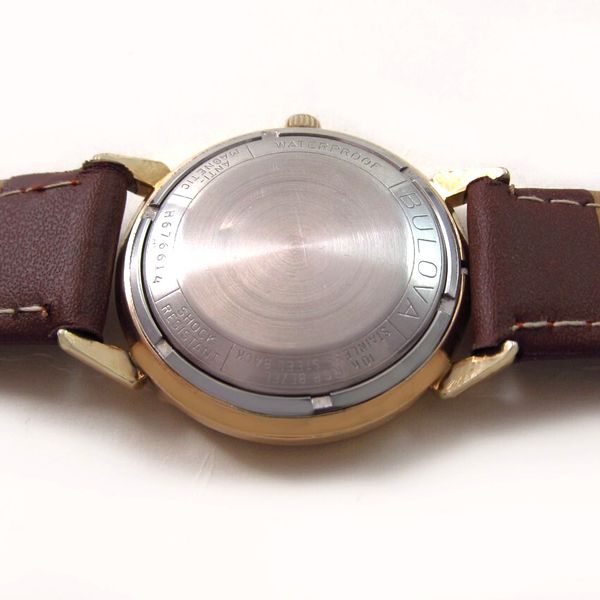 Fantastic 1965 BULOVA Red White & Blue Men's Automatic Vintage Watch ...