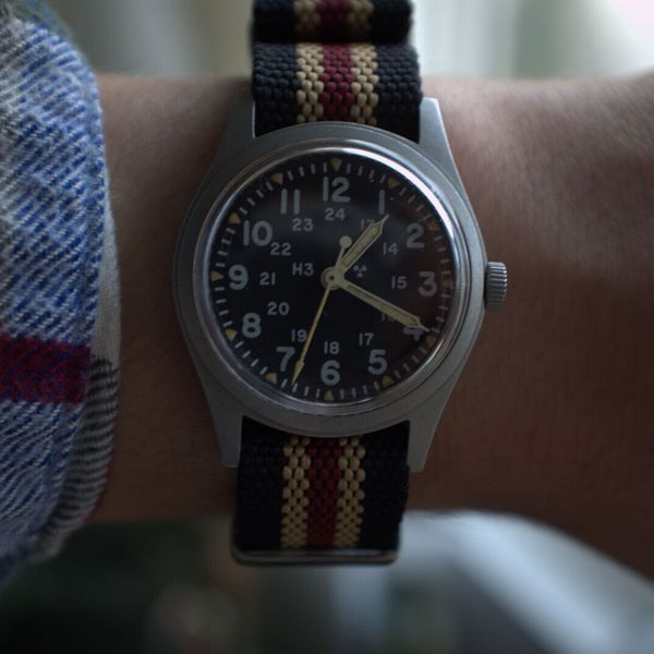 Hamilton Military Issue Mens Watch, 1981, MIL-W-46374B, Works Well ...