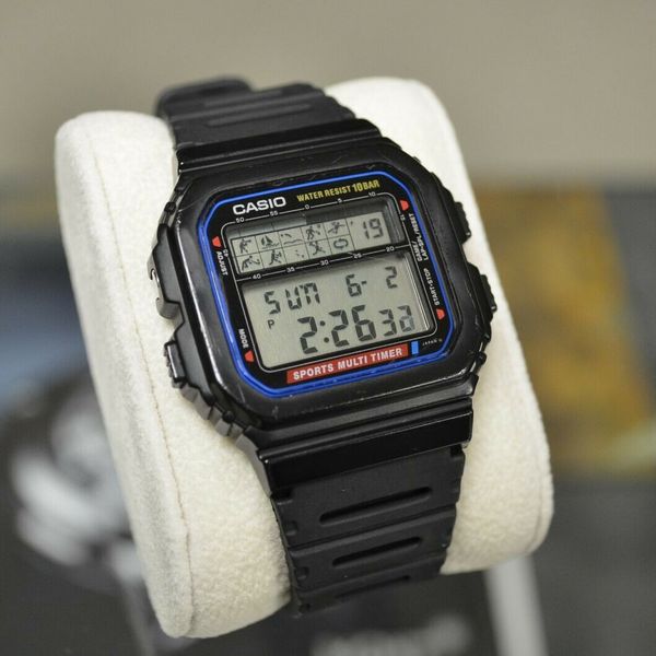 CASIO STW-100 [657] SPORTS MULTI TIMER WATCH VINTAGE 1980's JAPAN JDM ...