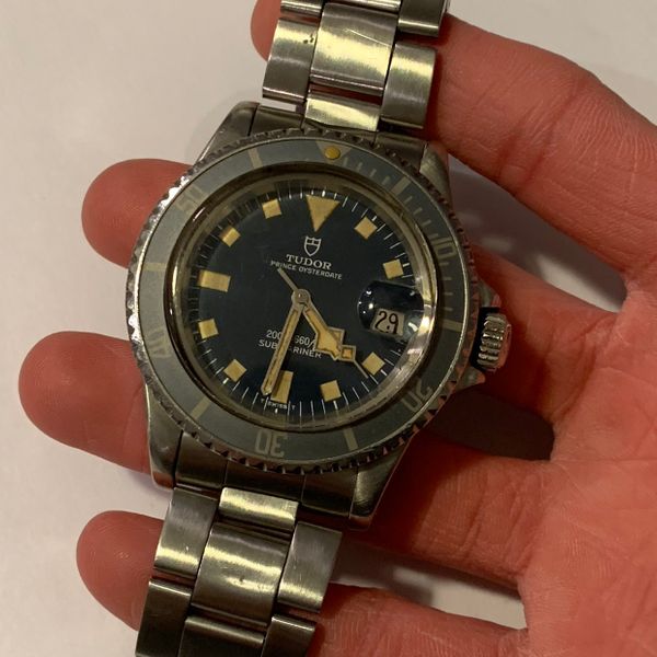 FS: Tudor Snowflake Blue 9411/0 1976 | WatchCharts Marketplace