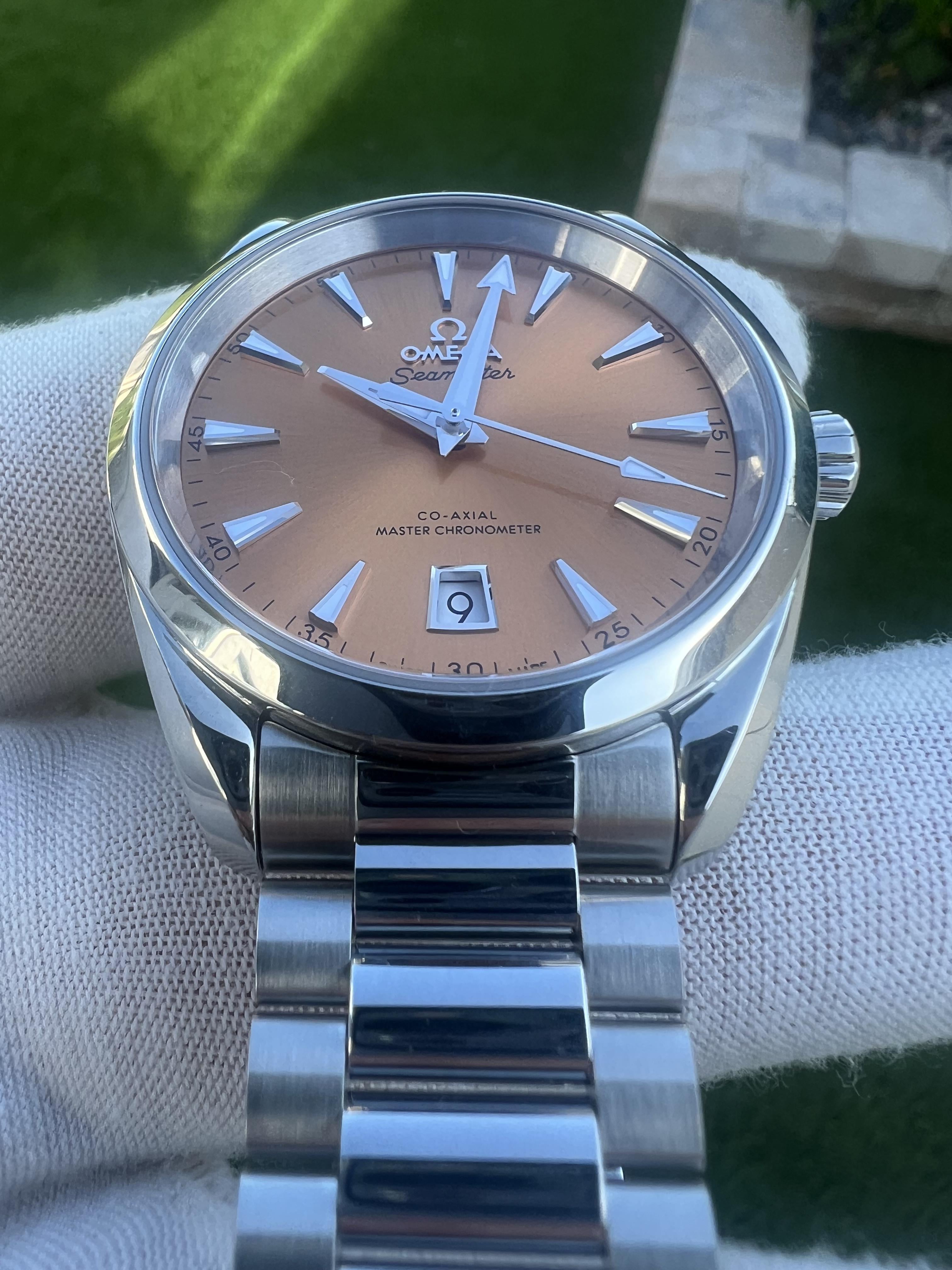 [WTS] – Omega Seamaster Aqua Terra 38mm “Saffron” Ref# 220.10.38.20.12 ...