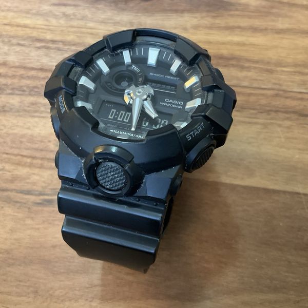Casio Black G Shock 5522 GA-700 Men's Watch Working Keeps Time ...