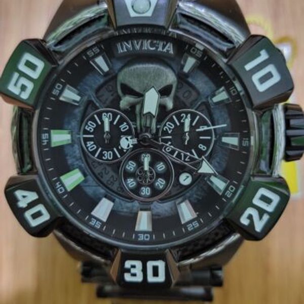 Invicta Marvel Punisher Men's Limited Edition Watch | WatchCharts ...