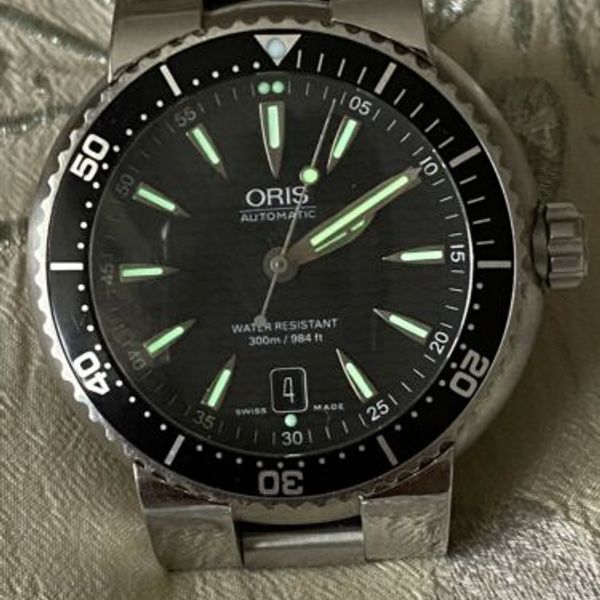 Oris TT 1 Diver Automatic 41mm Watch, Ref, 7533P Box & Papers ...