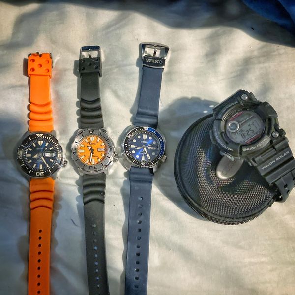 WTS complete collection of seiko divers and frogman | WatchCharts ...