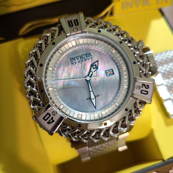 New Invicta Reserve Subaqua Fusion Model 36311 Automatic MOP Herc Bezel ...