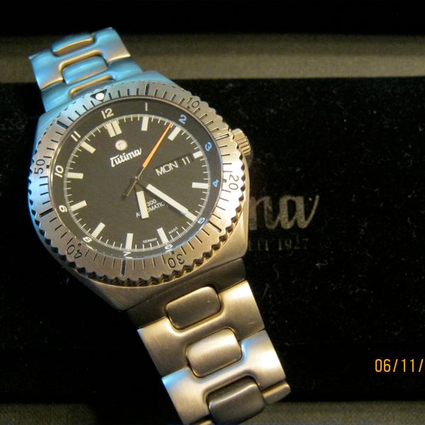 FS: Tutima DI300 black | WatchCharts Marketplace