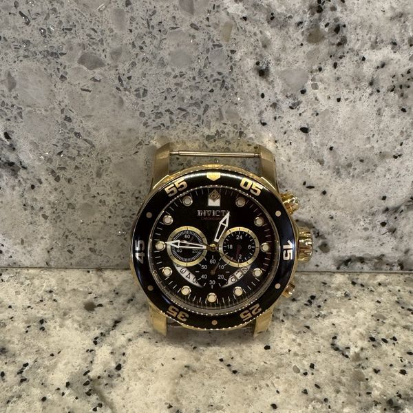 Invicta 6981 Pro Diver - Black / Gold New Battery! | WatchCharts ...