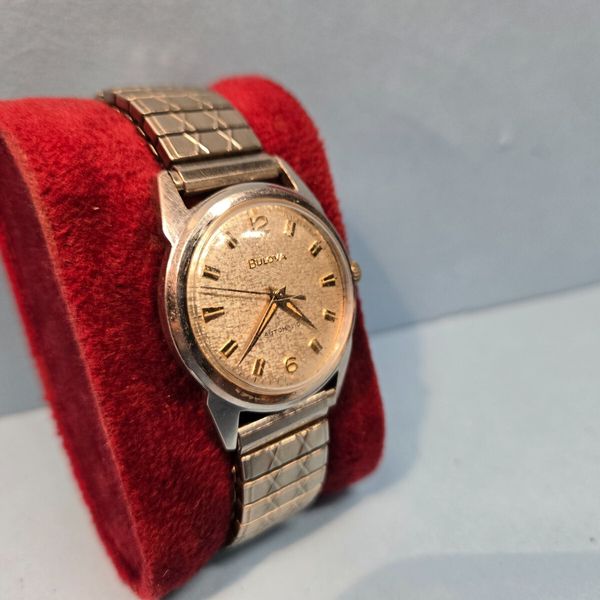 Vintage Bulova M7 Automatic Watch/silver dial /runs | WatchCharts ...