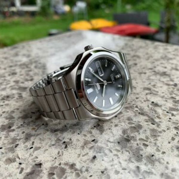 Seiko 5 Automatic SNKK47 Black Nautilus | WatchCharts