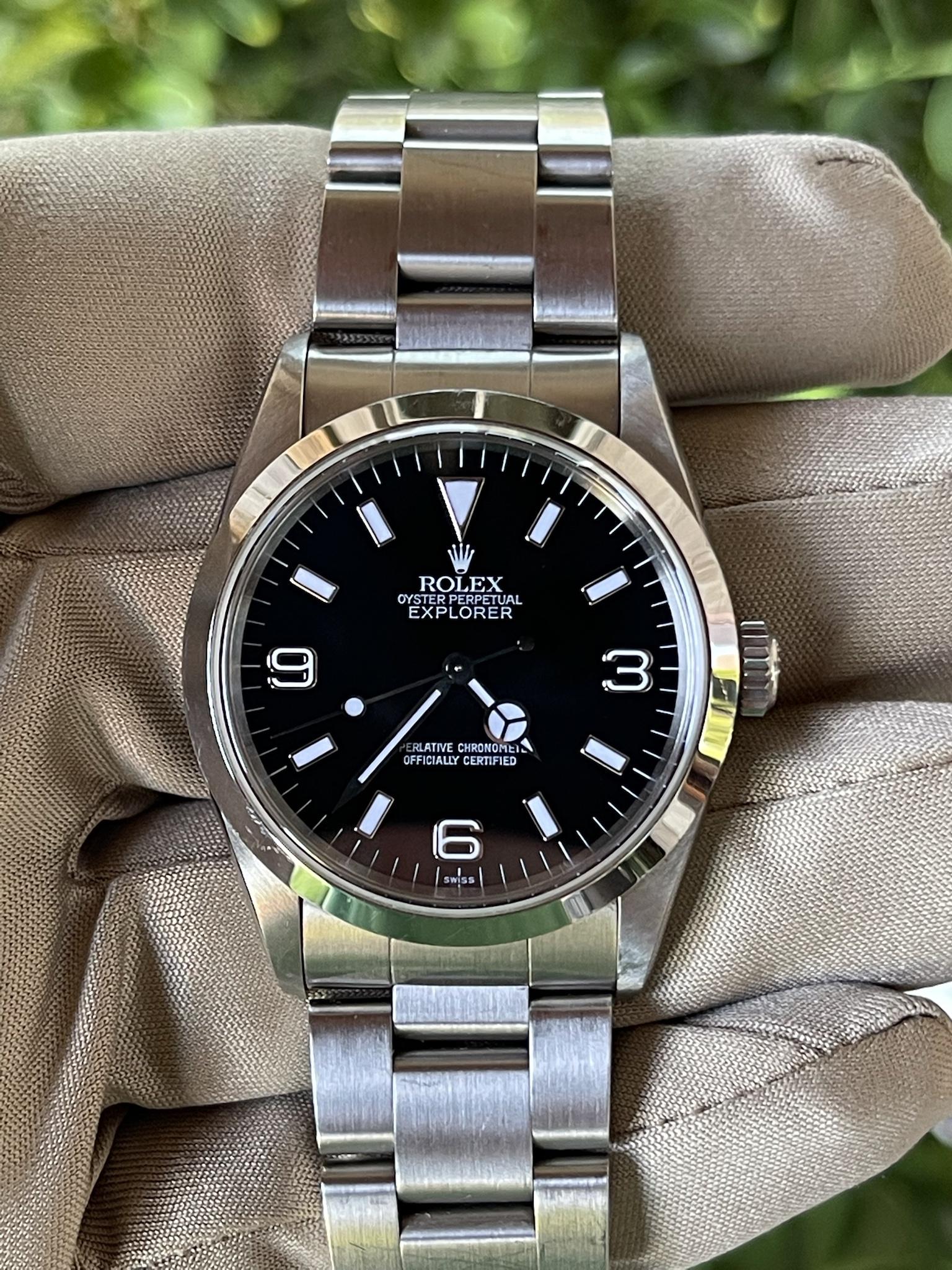 [WTS] 1998 Rolex Explorer Reference 14270 “Swiss Only” Dial Complete Collector’s Kit ...
