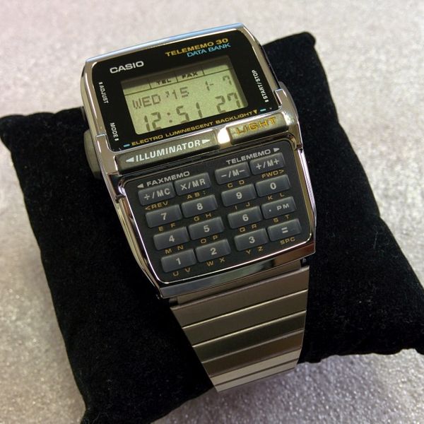 Brand new NOS Casio databank DBC-630 calculator watch | WatchCharts ...