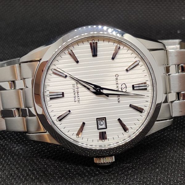 FSO: Orient Star Standard-Date Automatic Teak White Dial | WatchCharts