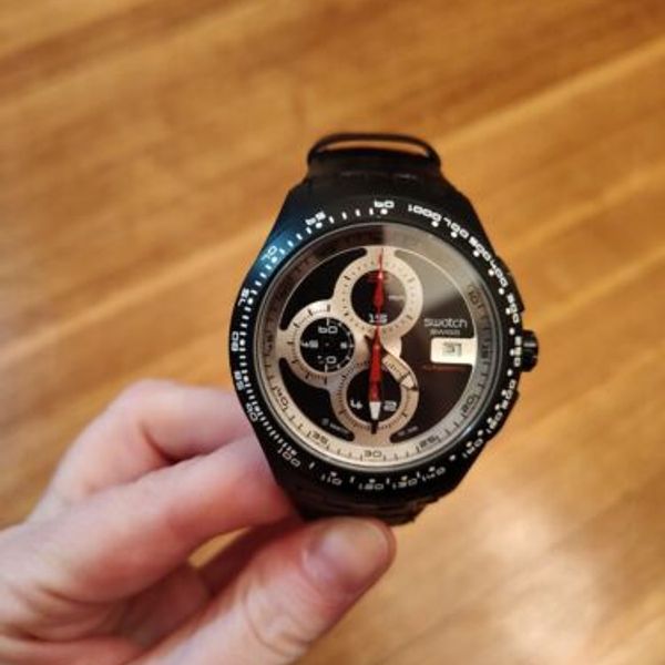 Swatch Swiss Automatic Men's Watch AG 2008 Chronograph | WatchCharts ...