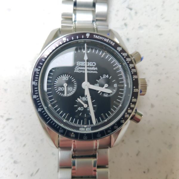 Seiko Speedtimer custom Mod VK63 movement | WatchCharts Marketplace