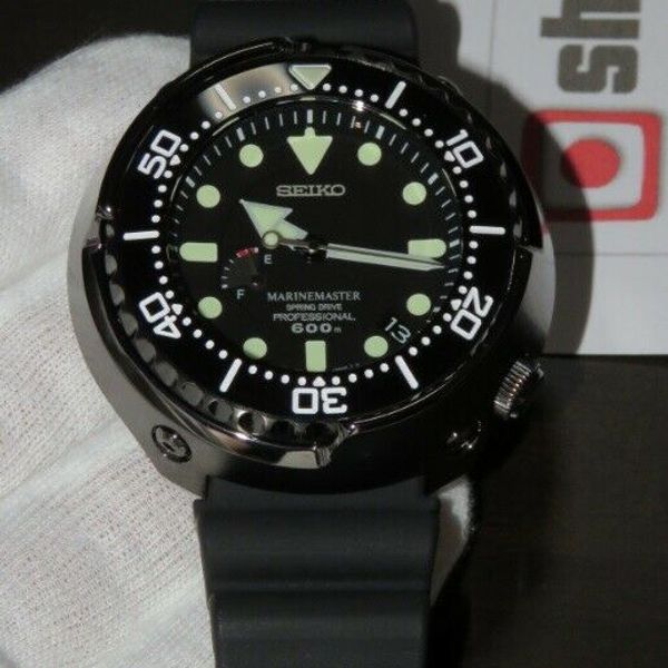 Seiko Prospex SBDB013 Marine Master Professional Spring Drive Tuna 600m ...