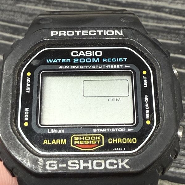 Vintage Casio G Shock DW-5600C-9CV SCREWBACK 901 Mod GOLD (1991) *DEAD ...