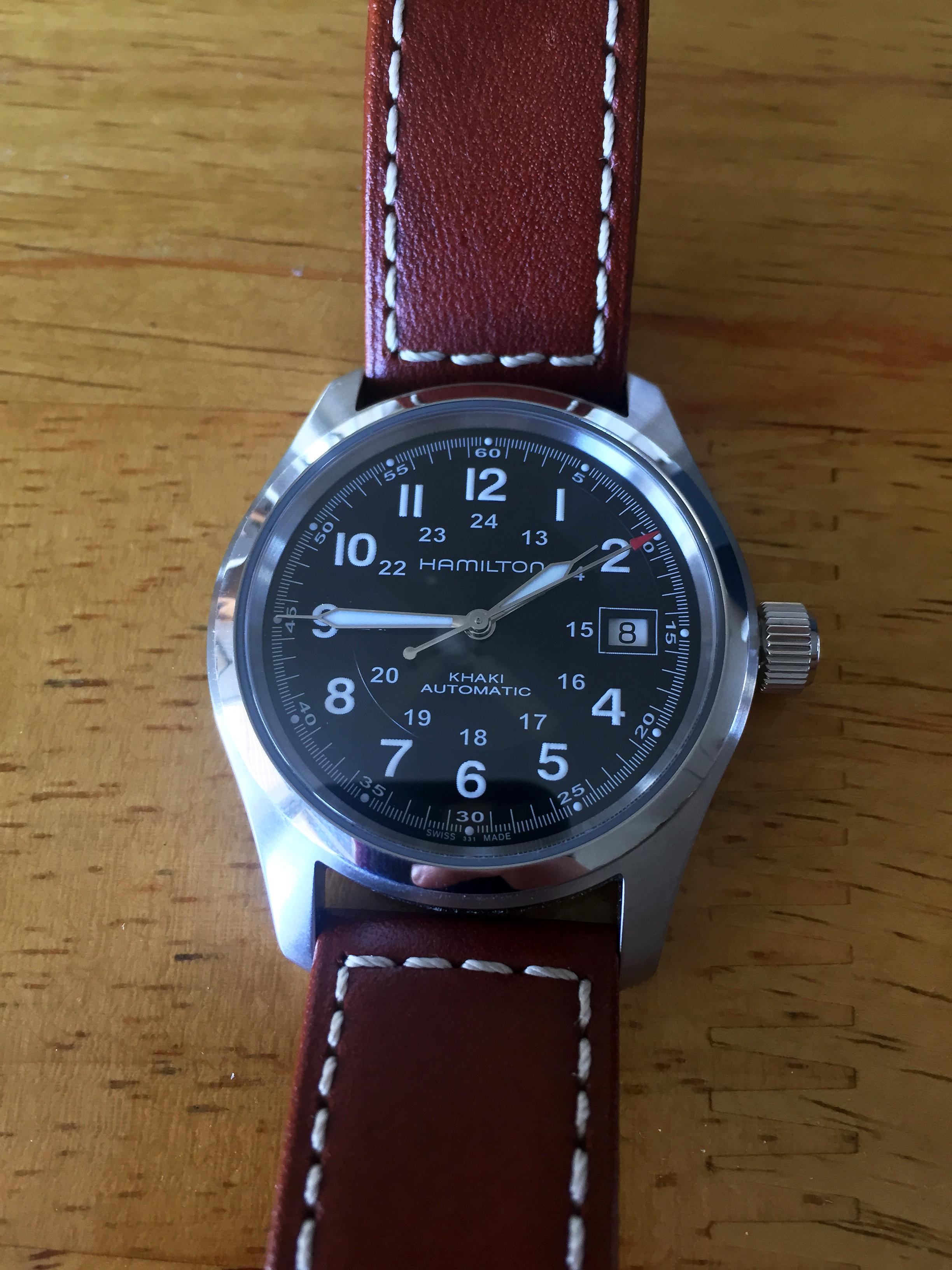 [WTS] Hamilton Khaki Field Automatic 38mm H70455533 | WatchCharts