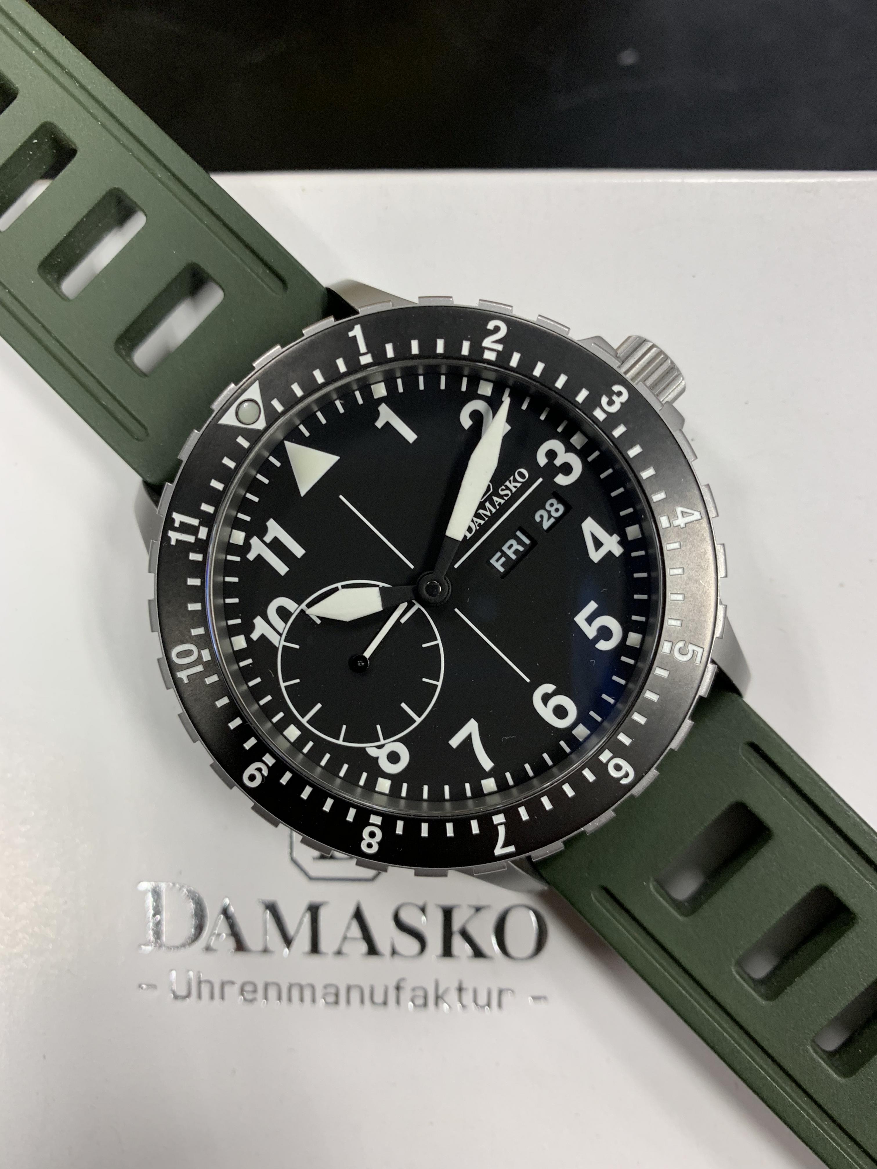Damasko DK14 with bracelet and Isofrane strap | WatchCharts