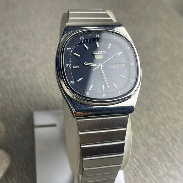 Vintage Seiko 5 automatic watch 6309 Blue dail Dates/Day | WatchCharts ...