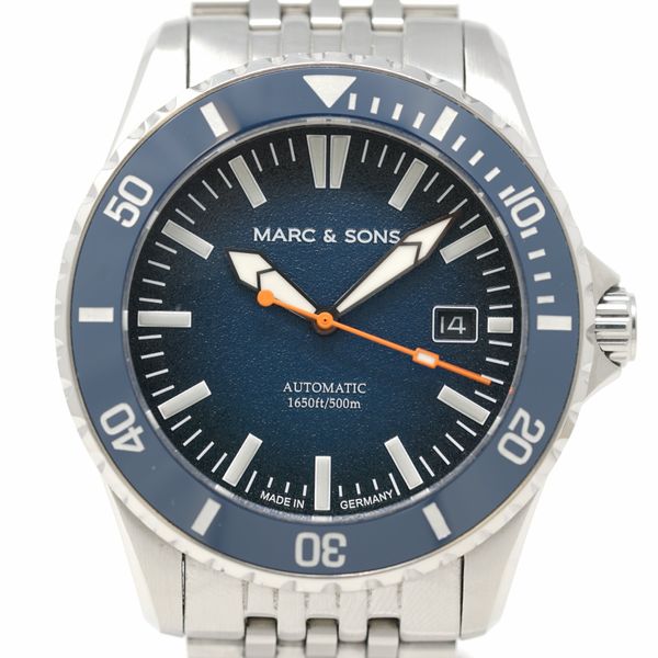 [$399 USD] FS: Pre-Owned Marc & Sons Diver MSD-045-7S | WatchCharts ...
