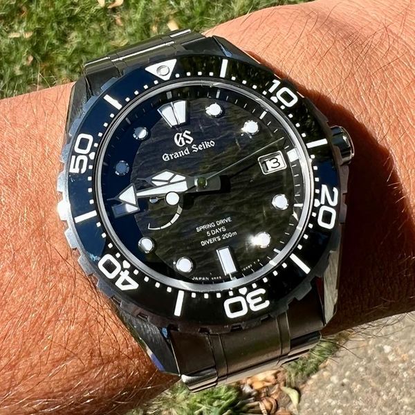 FS: Grand Seiko SLGA015 Evolution 9 “Kuroshio” Diver | WatchCharts